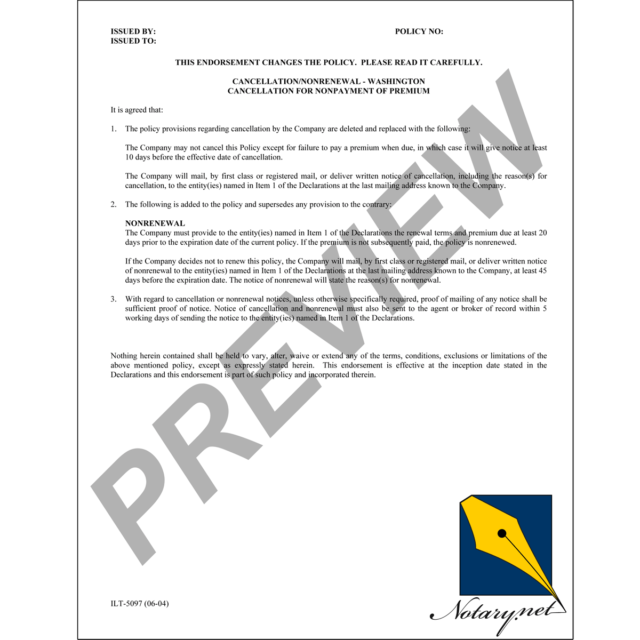 Washington Notary Bond » Notary.net