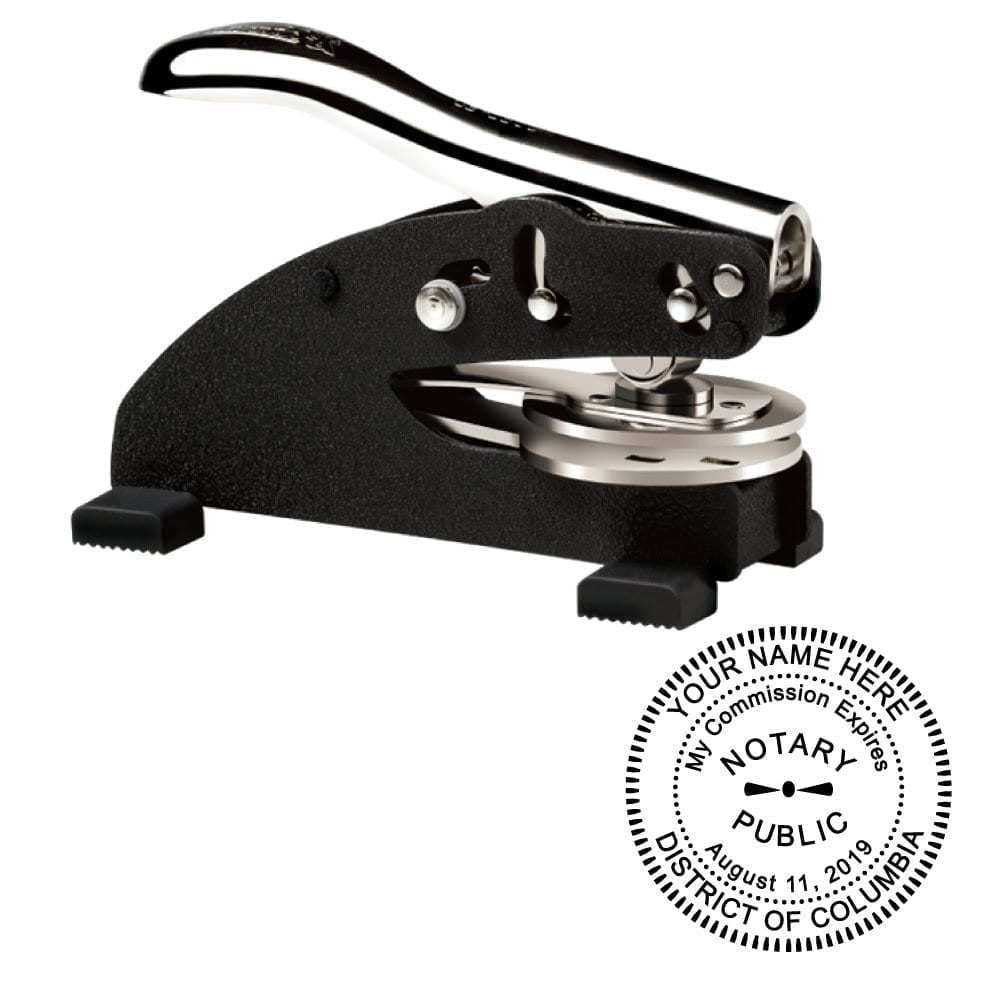 District of Columbia Notary Seal Embosser » Notary.net
