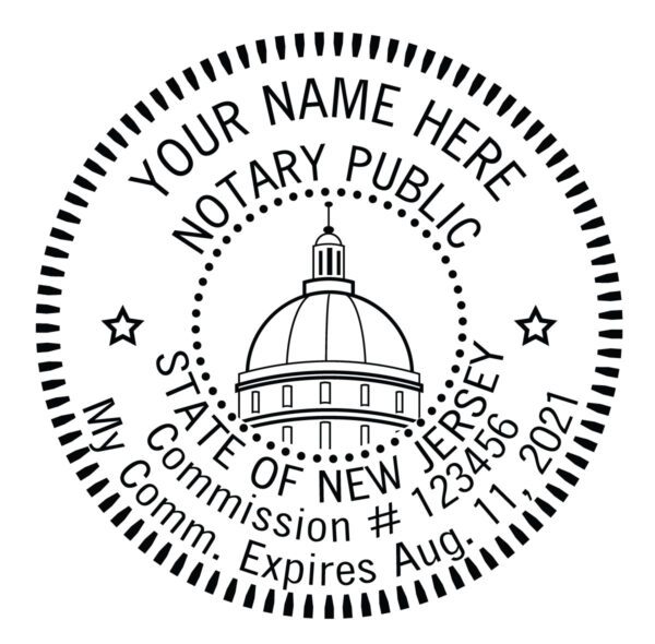 New Jersey Notary Embosser » Notary.net