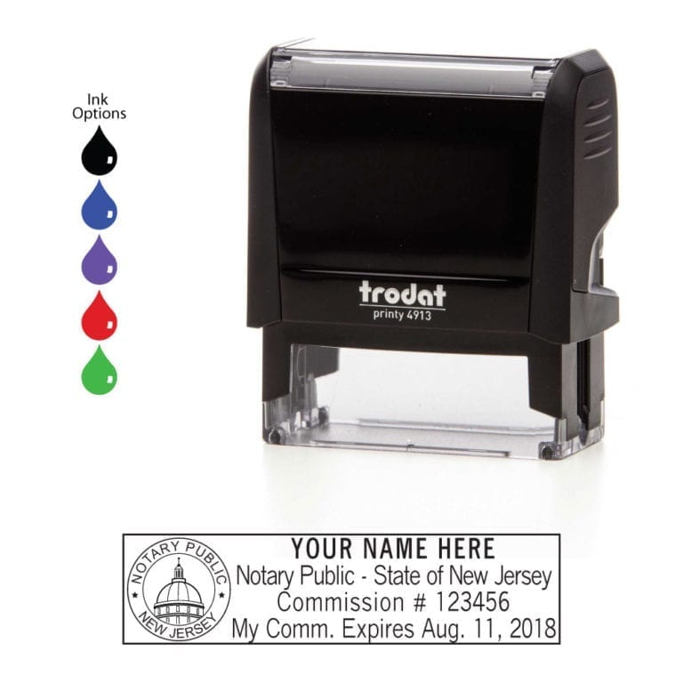 New Jersey Notary Stamp » Notary.net
