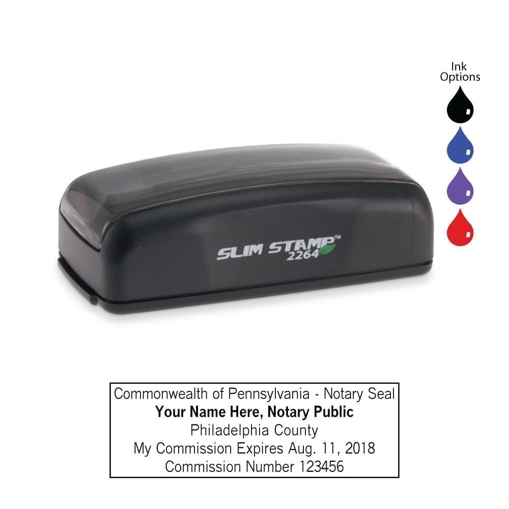 Pennsylvania Notary Stamp Order Online Fast Shipping Notary