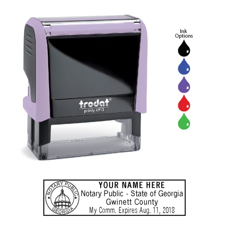 Georgia Notary Stamp | Order Online | Fast Shipping | Notary.net
