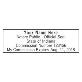 Indiana Notary Supplies » Indiana Notary Public » Notary.net