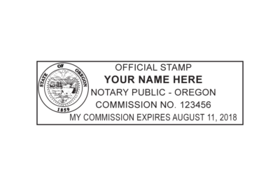 Oregon Notary Stamp » Notary.net