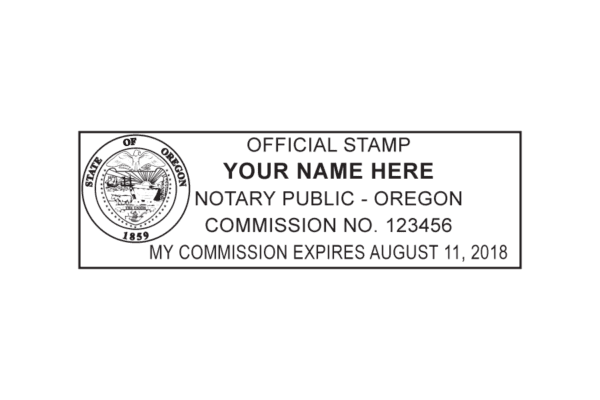 Oregon Notary Stamp » Notary.net
